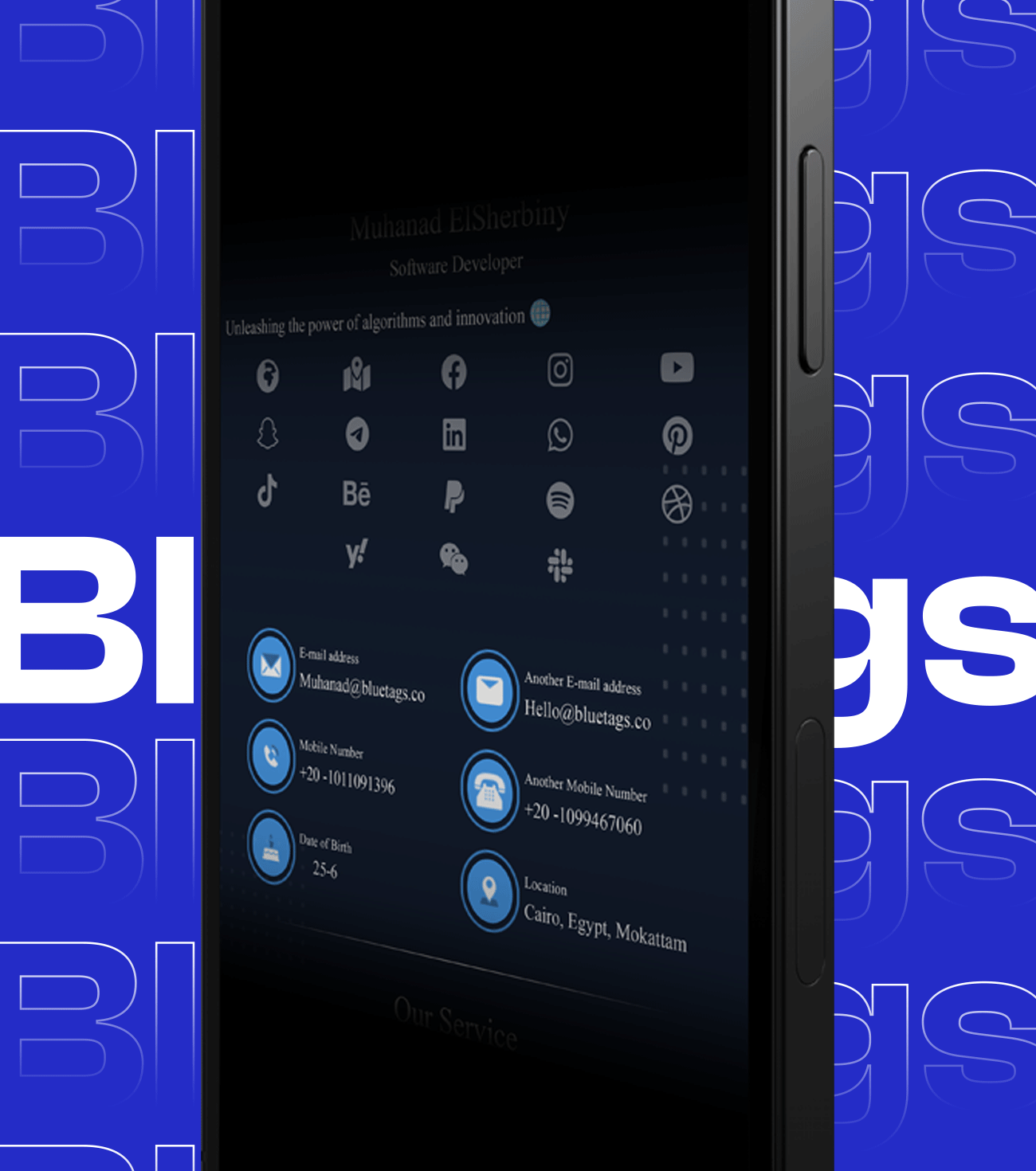 Welcome to Blue tags NFC technology – Blue Tags