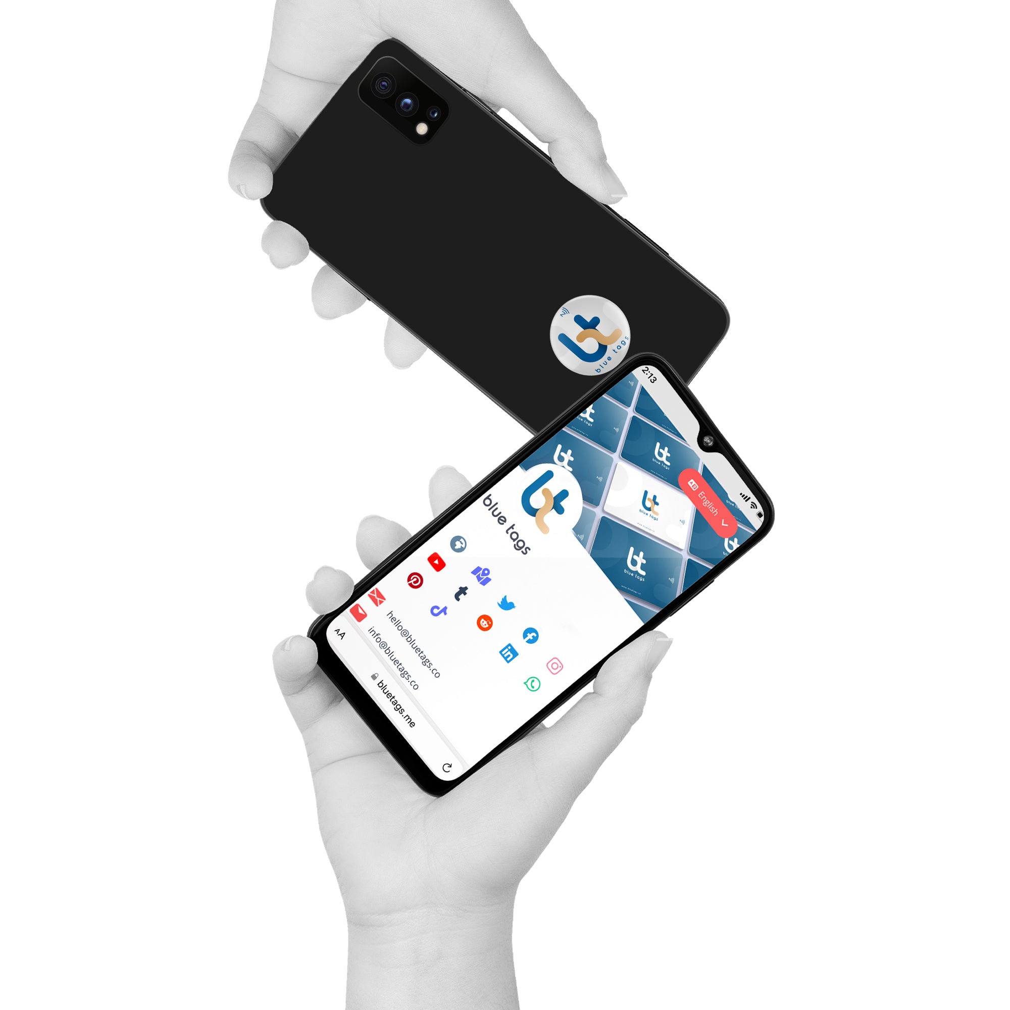 Welcome to Blue tags NFC technology – Blue Tags