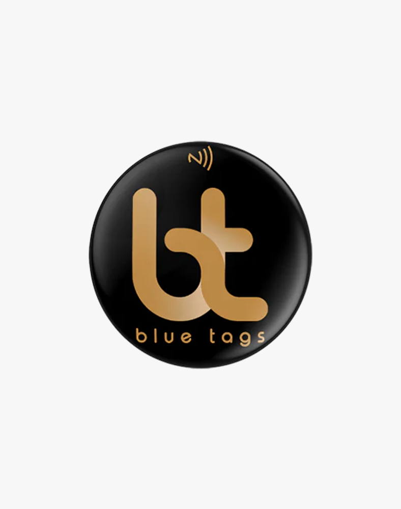 Blue Tags NFC Stickers - Share Everything With A Touch